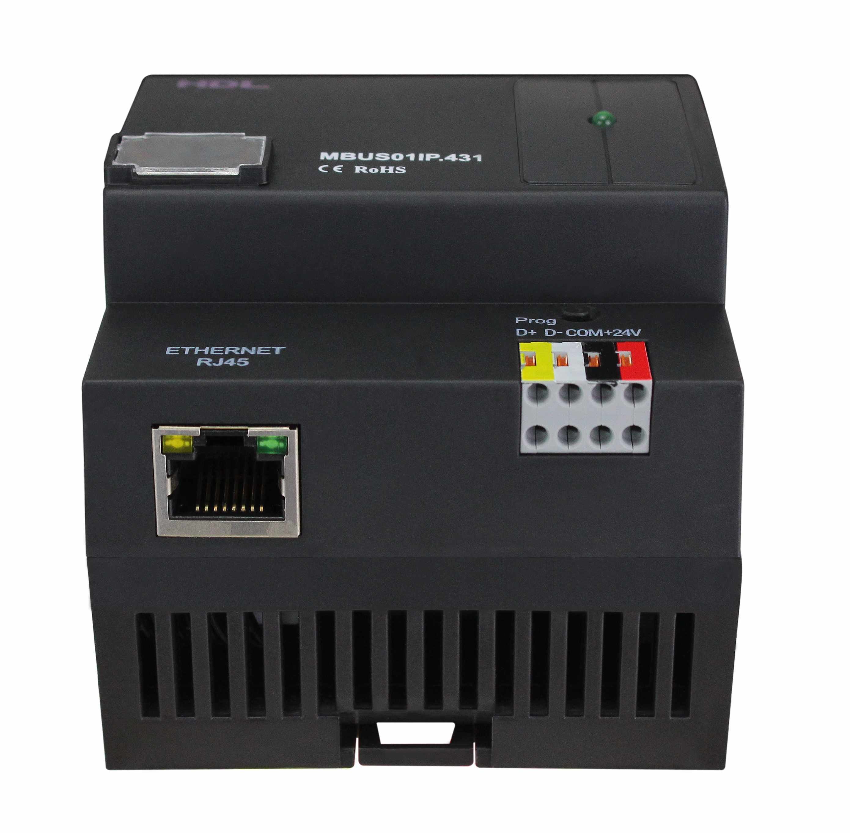 DIN TCP/IP Ethernet интерфейс, HDL-MBUS01IP.431