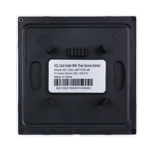 Карточный контроллер внутри номера RF нового поколения c 3-мя сервисными сенсорнами кнопками ...